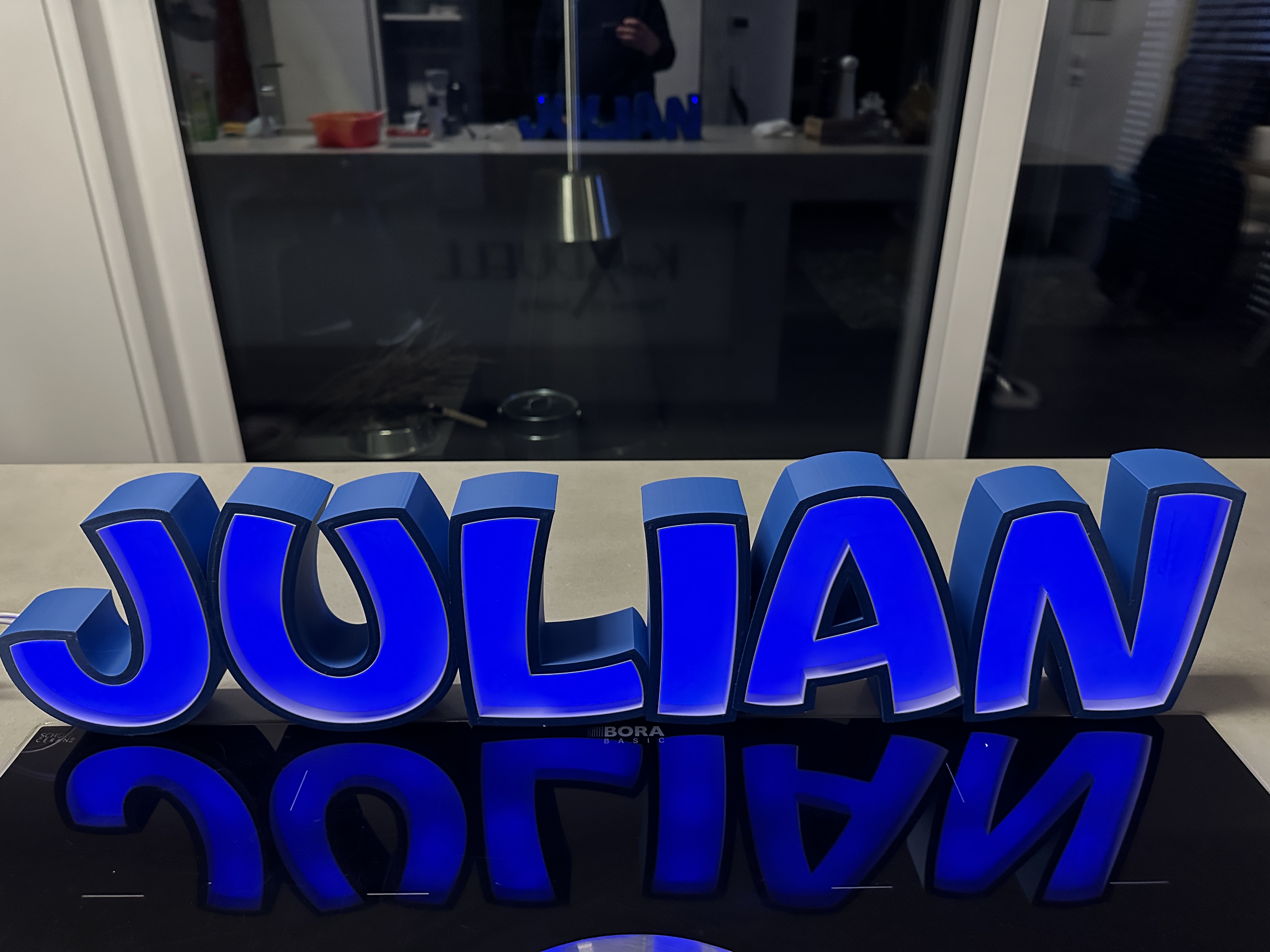 JULIAN LED- Namenslampe (Name lamp) by T-D3SIGN | Download free STL ...