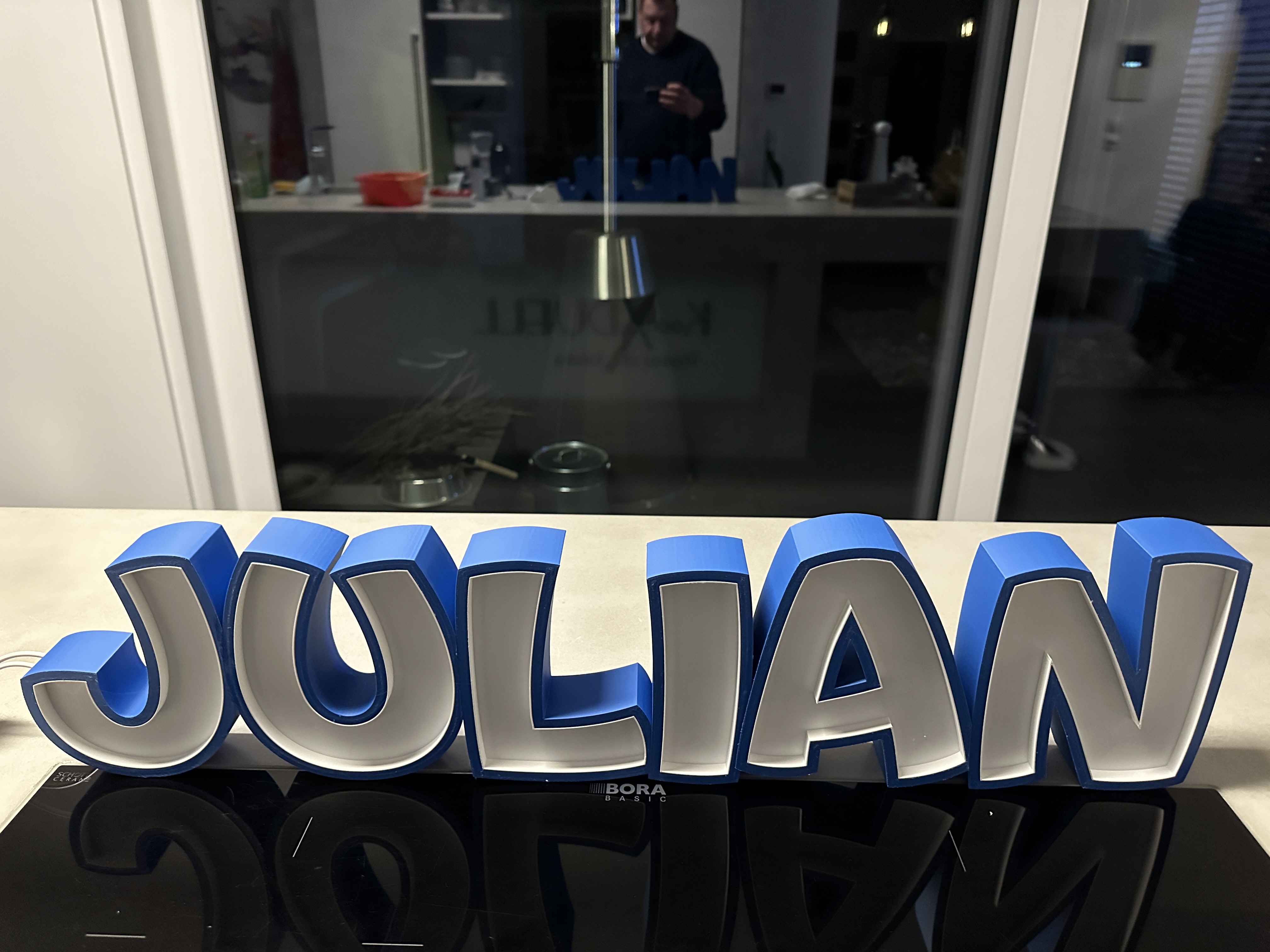 JULIAN LED- Namenslampe (Name lamp) by T-D3SIGN | Download free STL ...