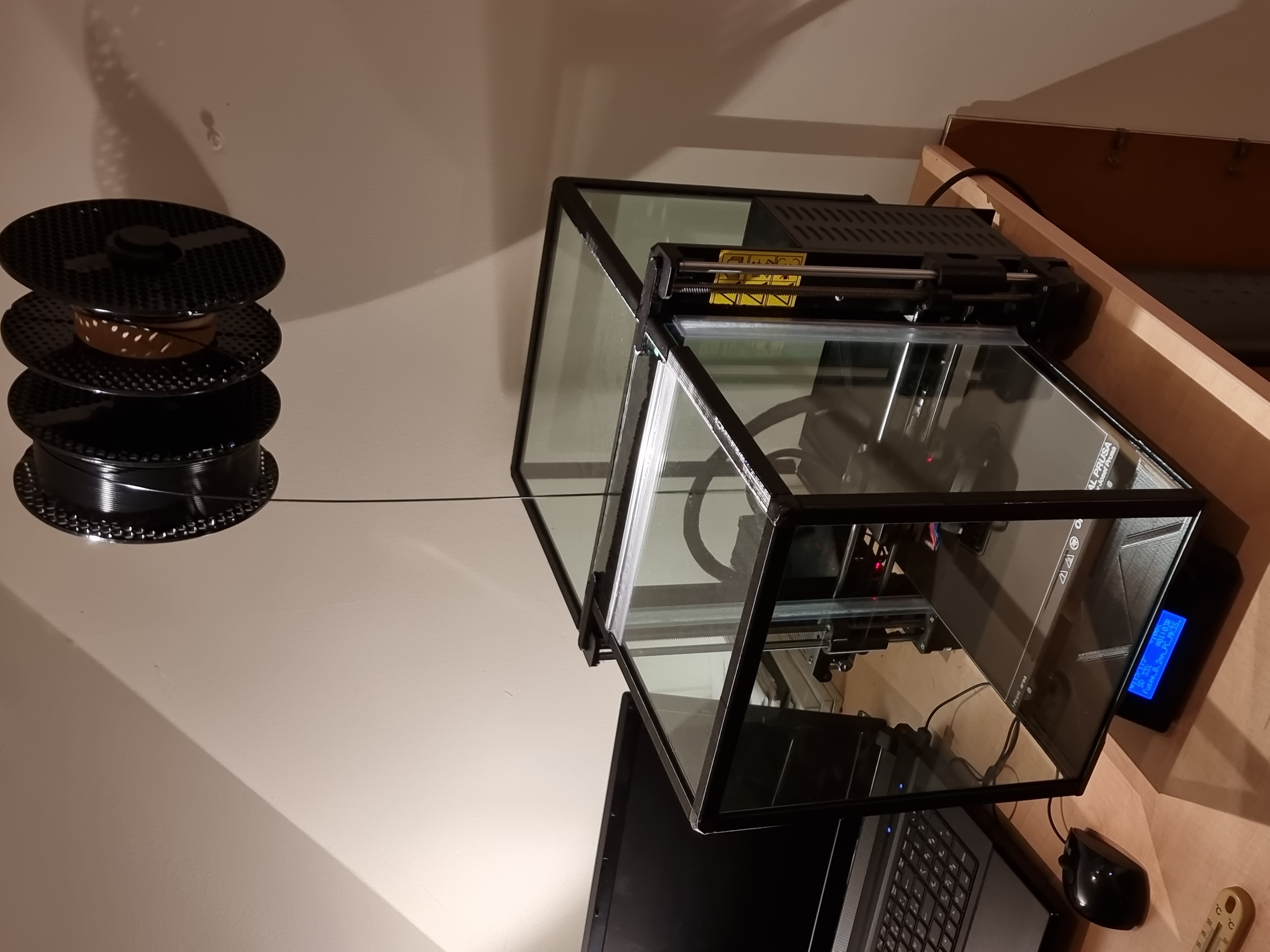 Integrated Enclosure i3 MK3S (heat chamber) by BM | Download free STL ...