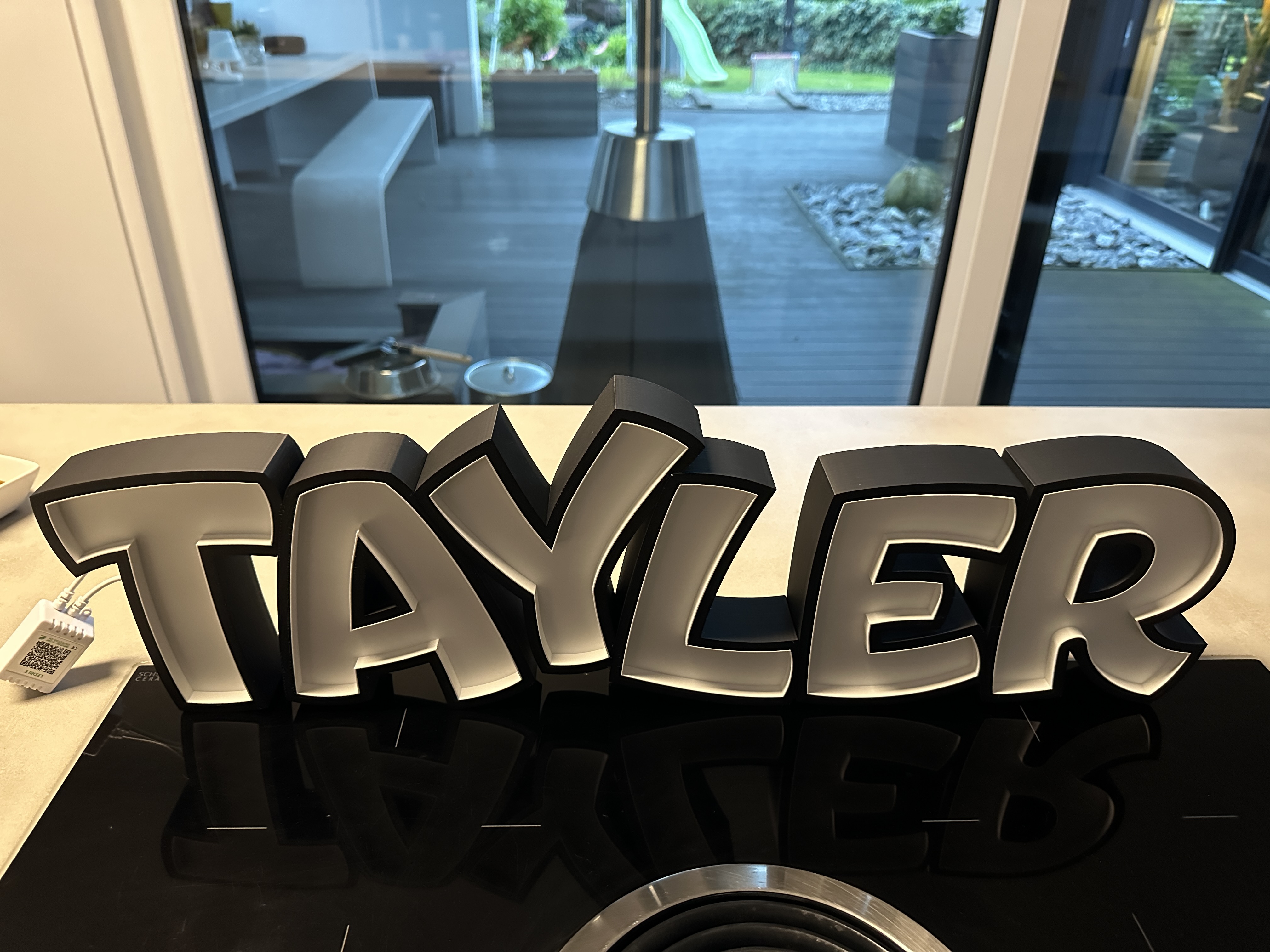 TAYLER LED- Namenslampe (Name lamp) by T-D3SIGN | Download free STL ...