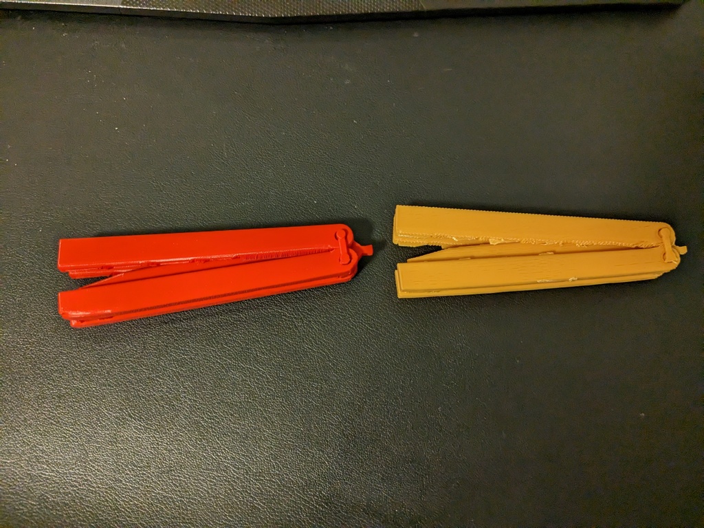 Print in Place Balisong by naewornje | Download free STL model ...