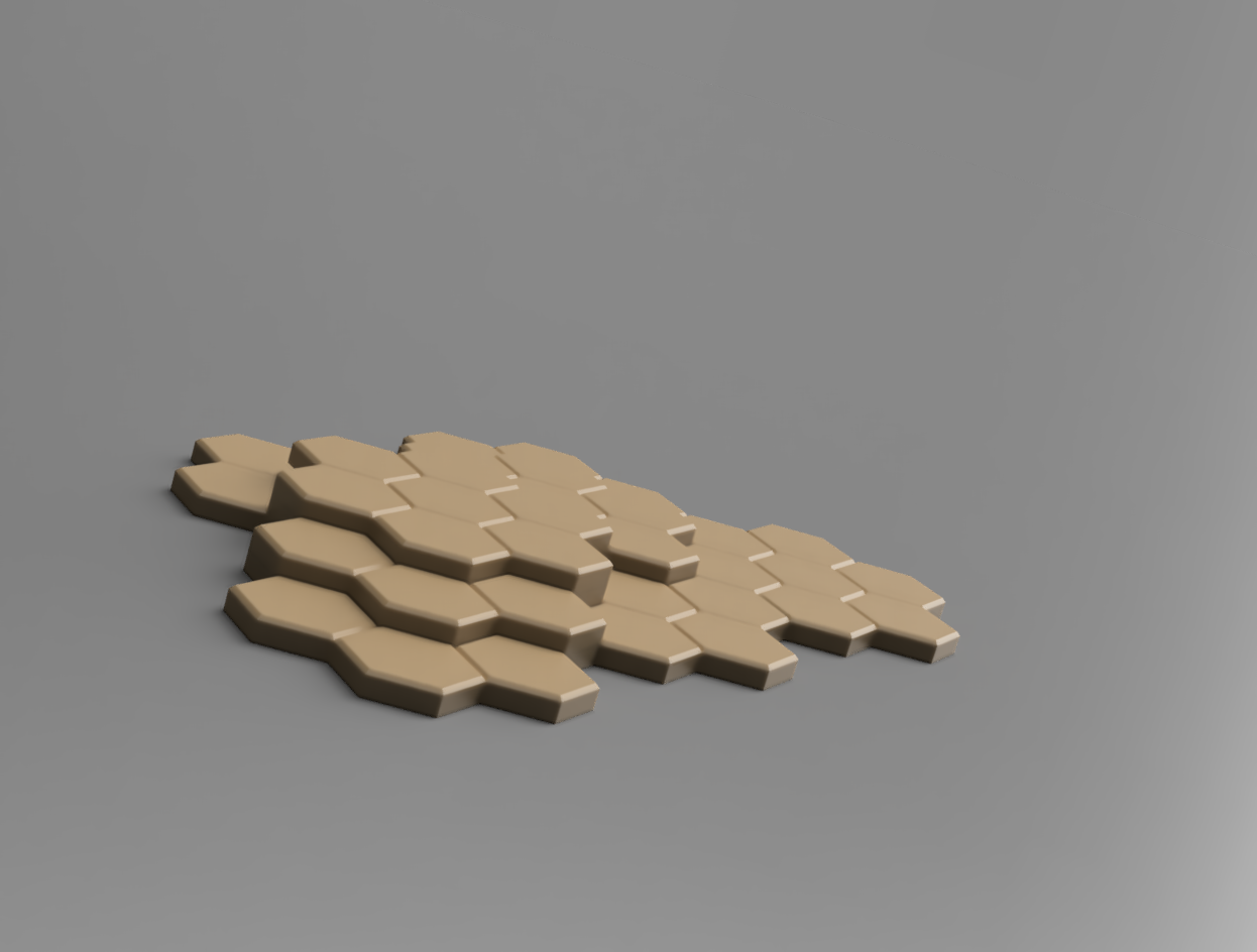 Hex Tiles by DavlorCreations | Download free STL model | Printables.com