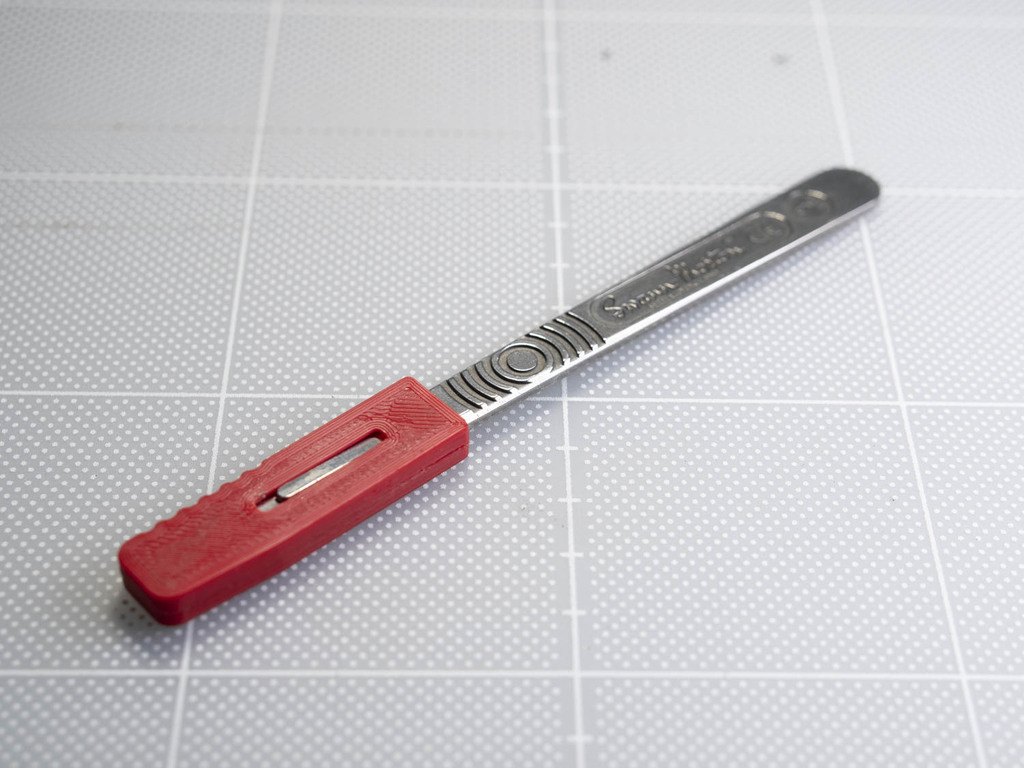 Swann-Morton Scalpel No.3 with #11 Blade Cover Caps by Simply Maker ...