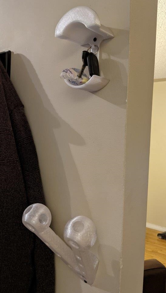 Motorcycle Helmet Hanger by Moto | Download free STL model | Printables.com