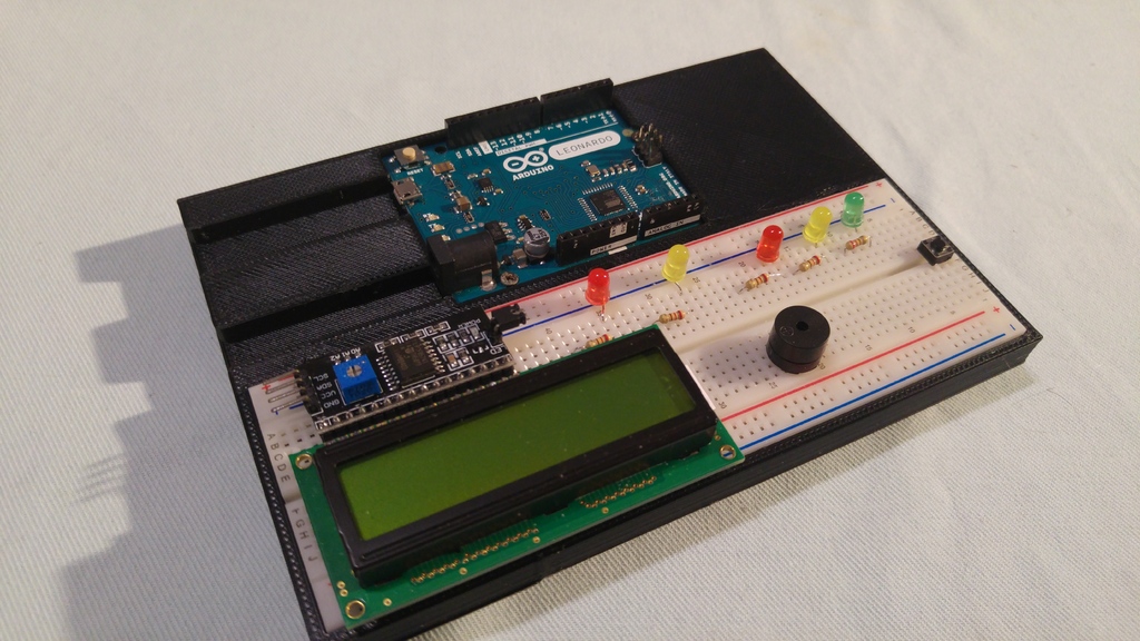 Arduino breadboard holder by p_fabi | Download free STL model ... Arduino breadboard holder by p_fabi | Download free STL model ...