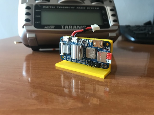 Simple Raspberry Pi Zero stand holder (Raspberry Pi & Banana Pi Zero ...
