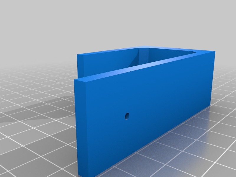 Simple cable hanger holder by p_fabi | Download free STL model ...