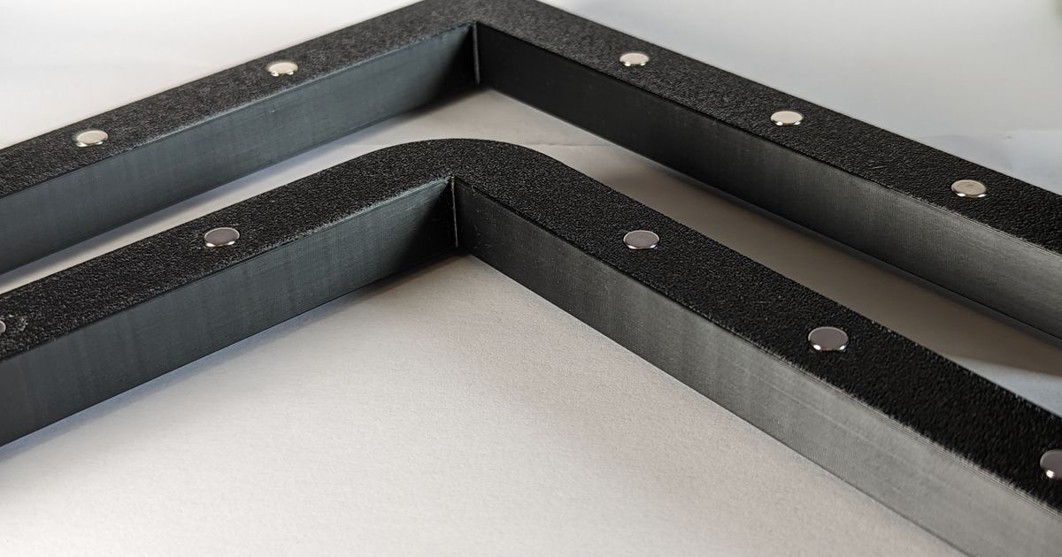 Bambu Lab X1 - Parametric Top Glass Lid Riser by Holger | Download free ...