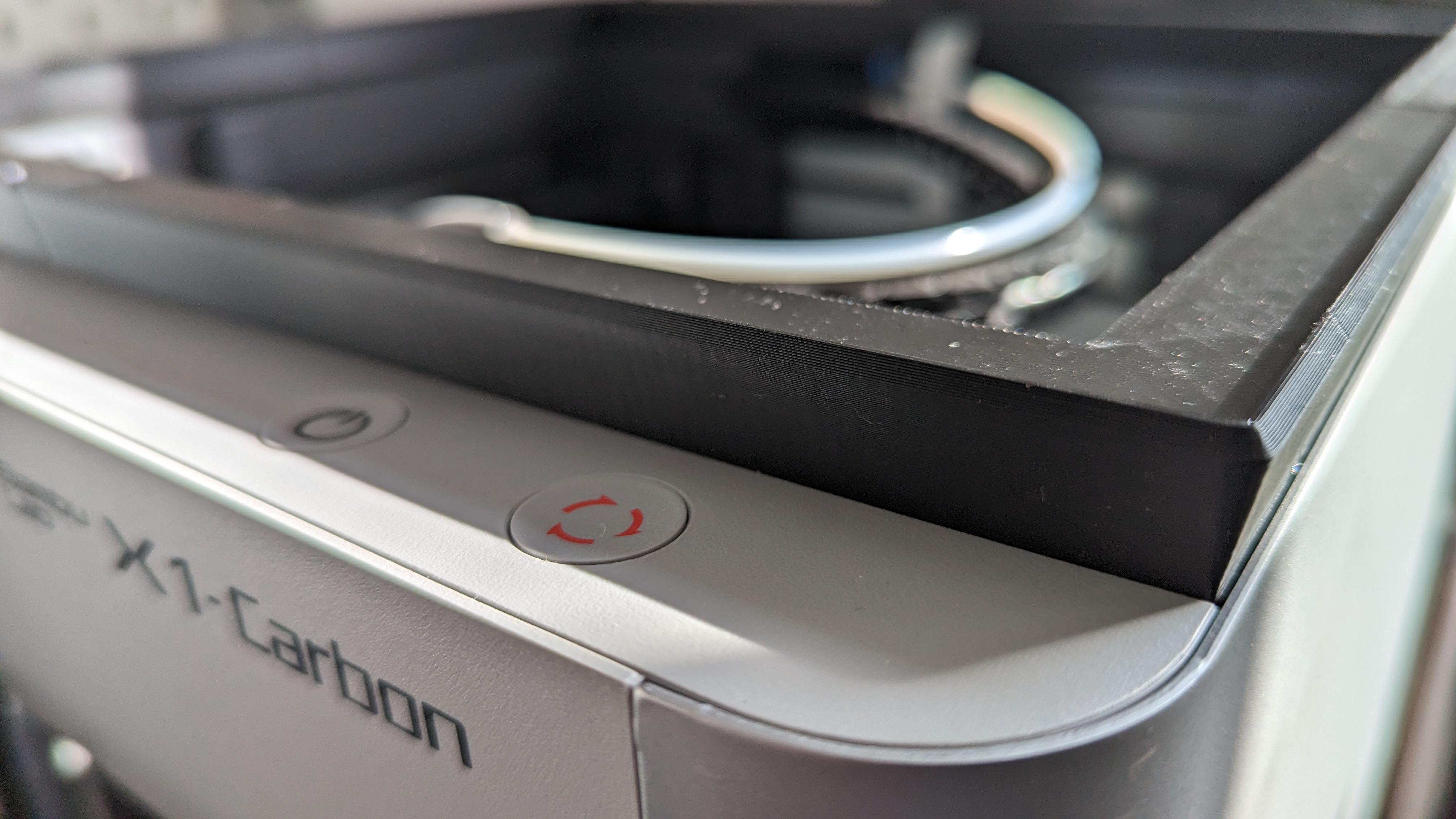 Bambu Lab X1 - Parametric Top Glass Lid Riser by Holger | Download free ...