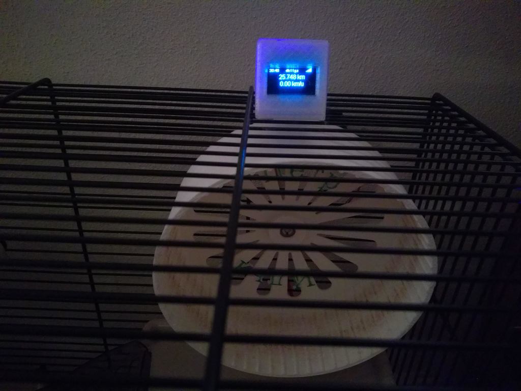 Internet-connected hamster wheel von Dan H | Kostenloses STL-Modell ...