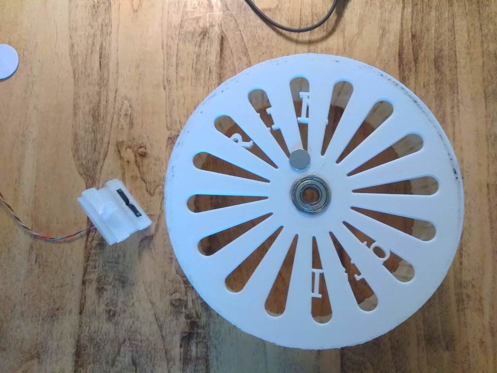 Internet-connected hamster wheel von Dan H | Kostenloses STL-Modell ...