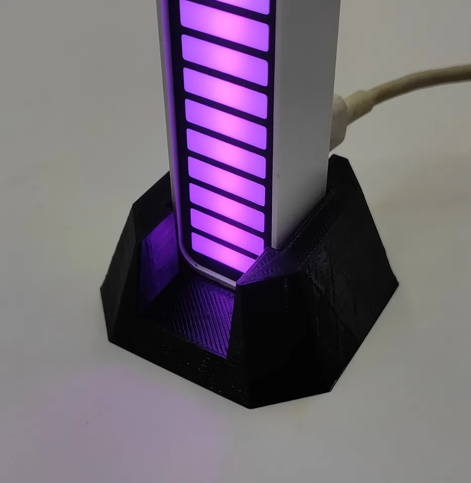 Reactive LED Bar Stand by CUT3D | Download free STL model | Printables.com