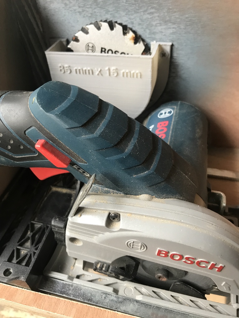 Saw Blade Storage box 85 mm by Arjan & Sanne | Download free STL model ...