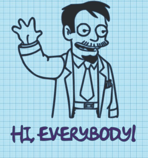 DR NICK - HI EVERYBODY inc WORDS- WALL ART by Ogama Industries ...