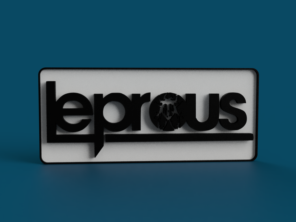 Leprous band logo by Dan Henriksen | Download free STL model ...