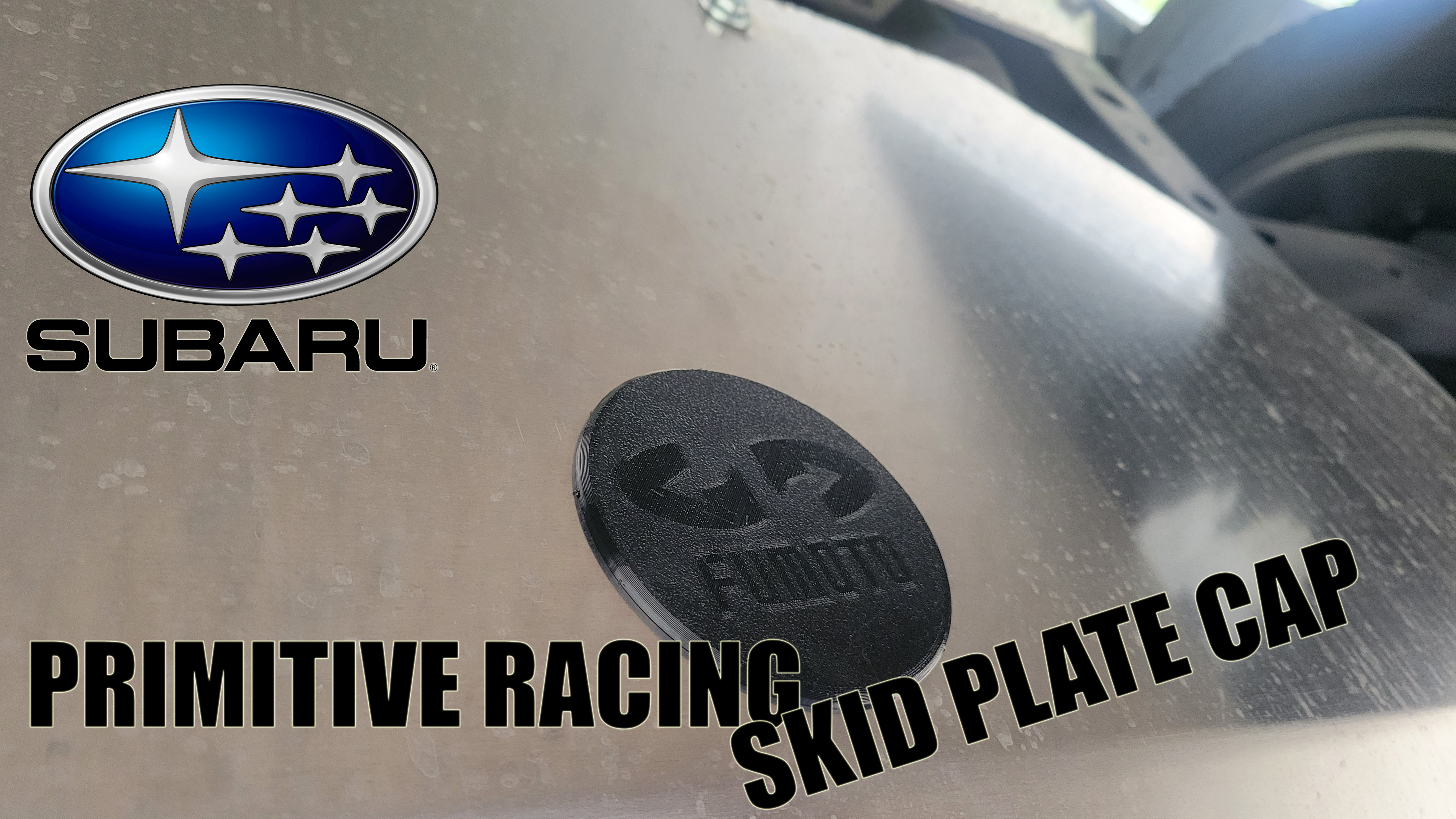 PRIMITIVE RACING SKID PLATE CAP by Glenn37216 | Download free STL model ...