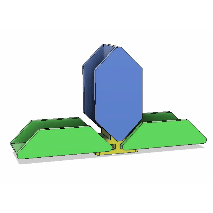 Trapezoid building blocks by Fábio Gil | Download free STL model ...