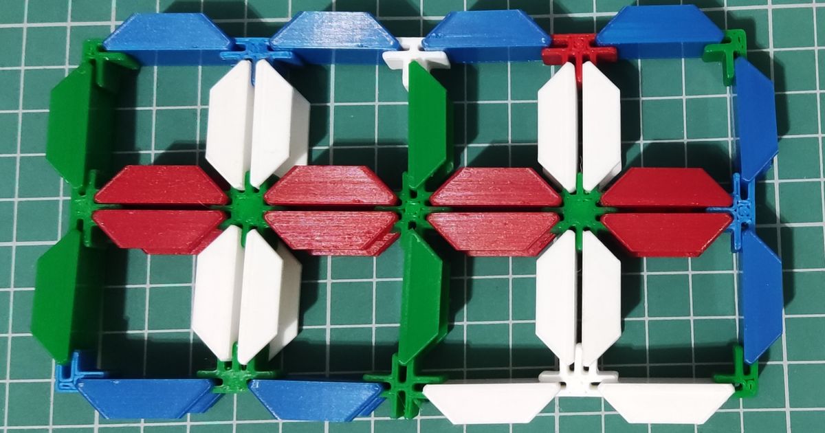 Trapezoid building blocks by Fábio Gil | Download free STL model ...