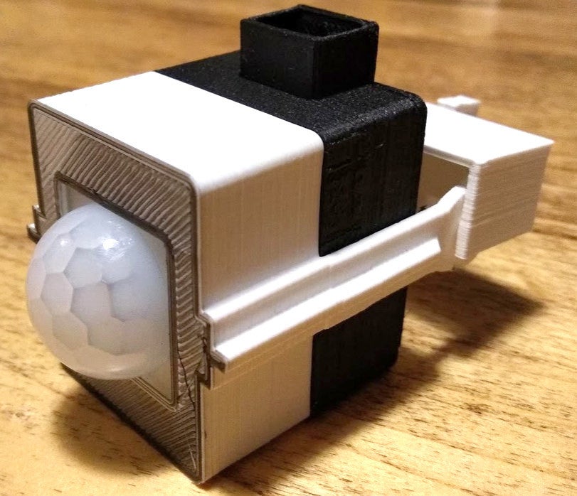 Enclosure for WiFi PIR motion sensor by Dan H | Download free STL model ...