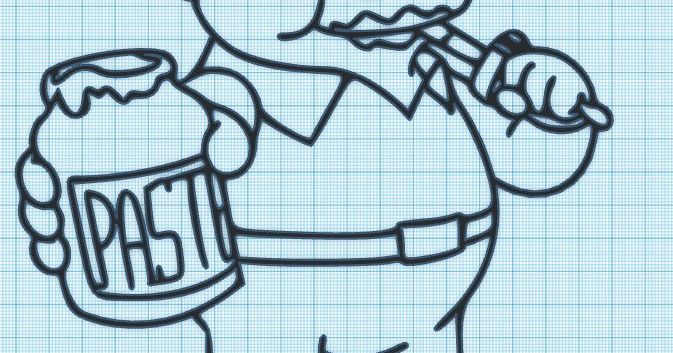 RALPH WIGGIM - PASTE EATER - SIMPSONS - WALL ART by Ogama Industries ...