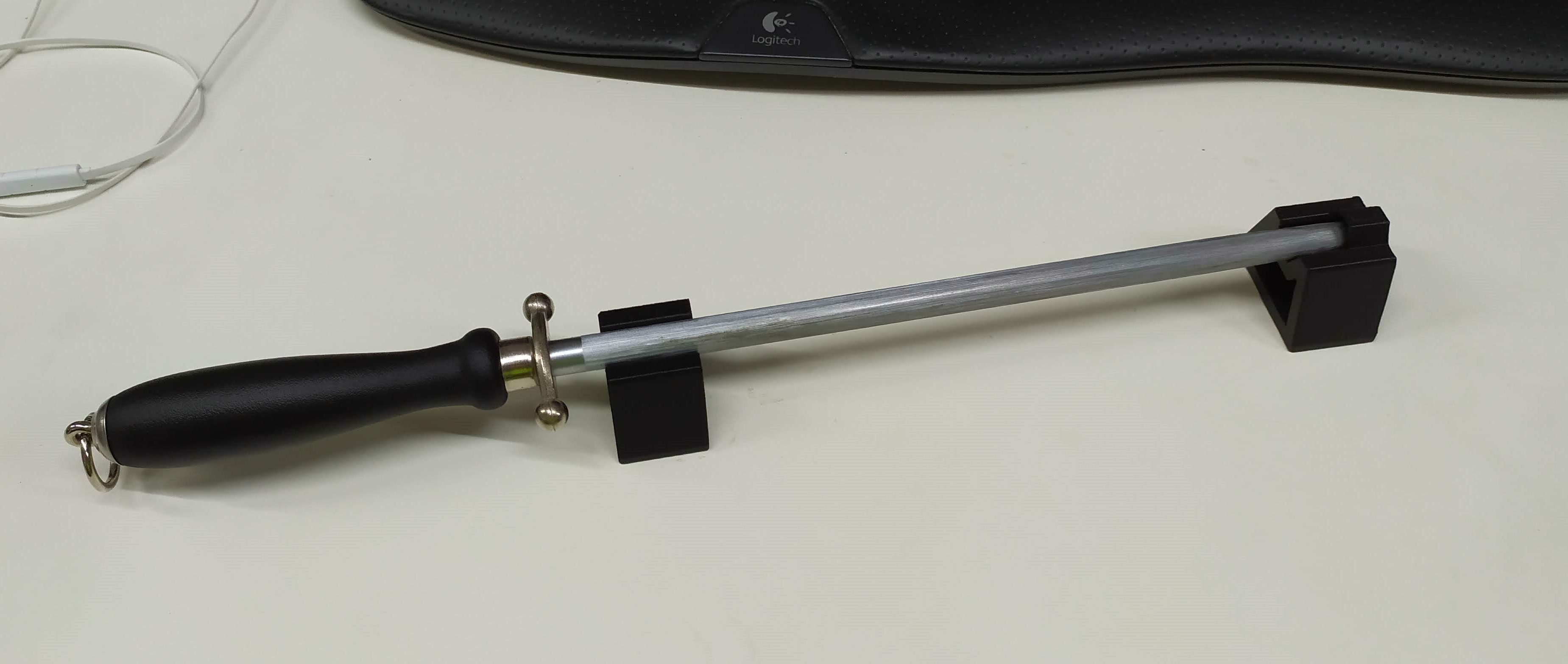 Honing steel rod magnet holder by s_p | Download free STL model ...