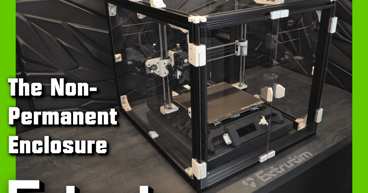 Extrubox Enclosure | Non Permanent Printer Housing | Scalable And ...