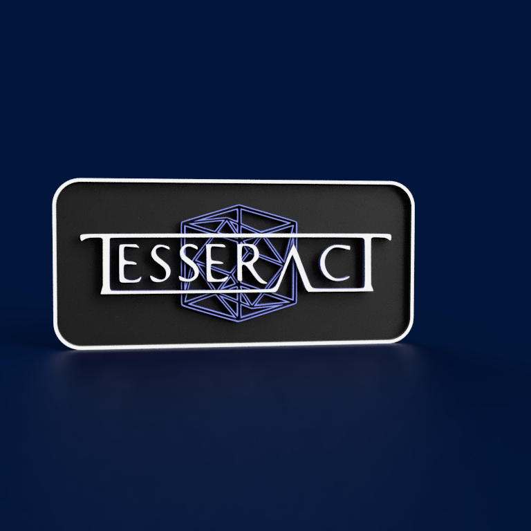 Tesseract Logo TESSERACT ODYSSEY NEW WHITE T SHIRT Best Rock