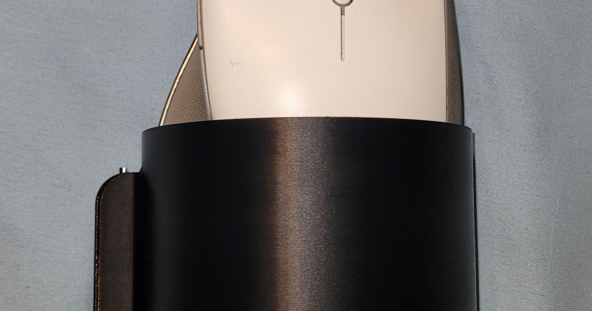 Razer mouse holder with charging cable keeper by Mosephus | Download ...