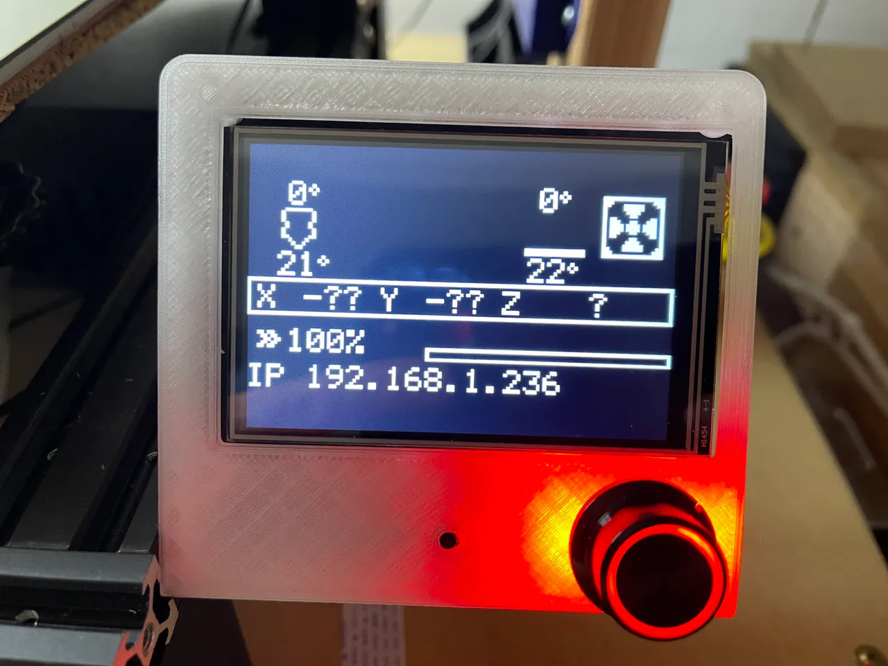 BTT TFT35 V3 Mount by Raptor King | Download free STL model ...
