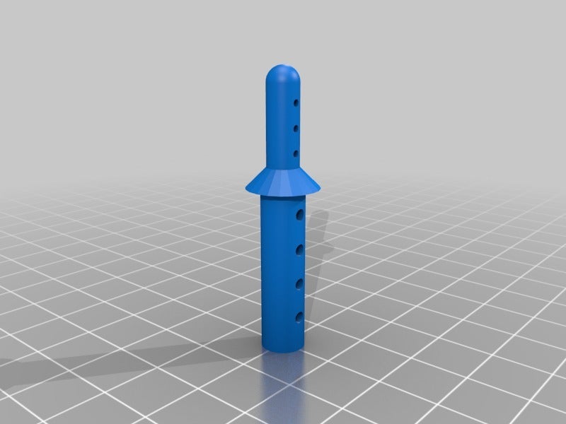 HPI part MV22121 - Body Mount Post (customizable) by vaxxi | Download ...