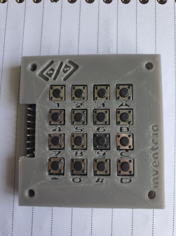 Push Button Keypad inventr.io logo by Stephanie Duvergé | Download free ...