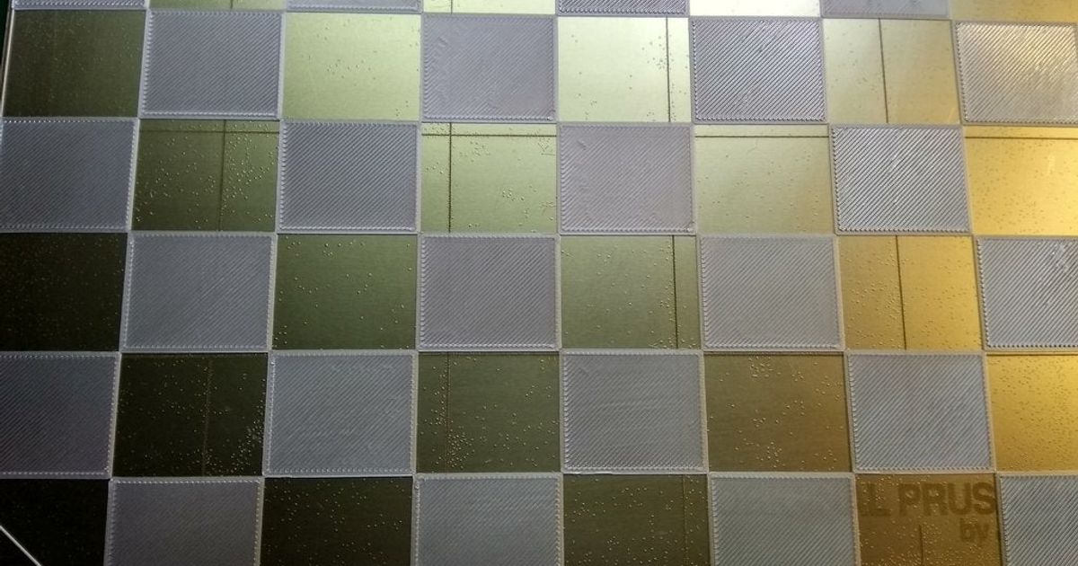 Ultimate First Layer Calibration Patterns by vaxxi | Download free STL ...