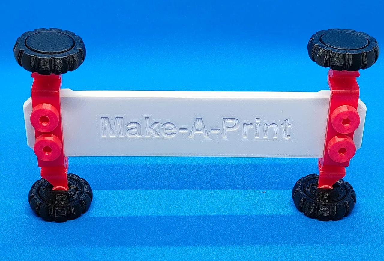 Easy to Print - Skateboard for "ETP-Robot" by Make-A-Print | Download ...