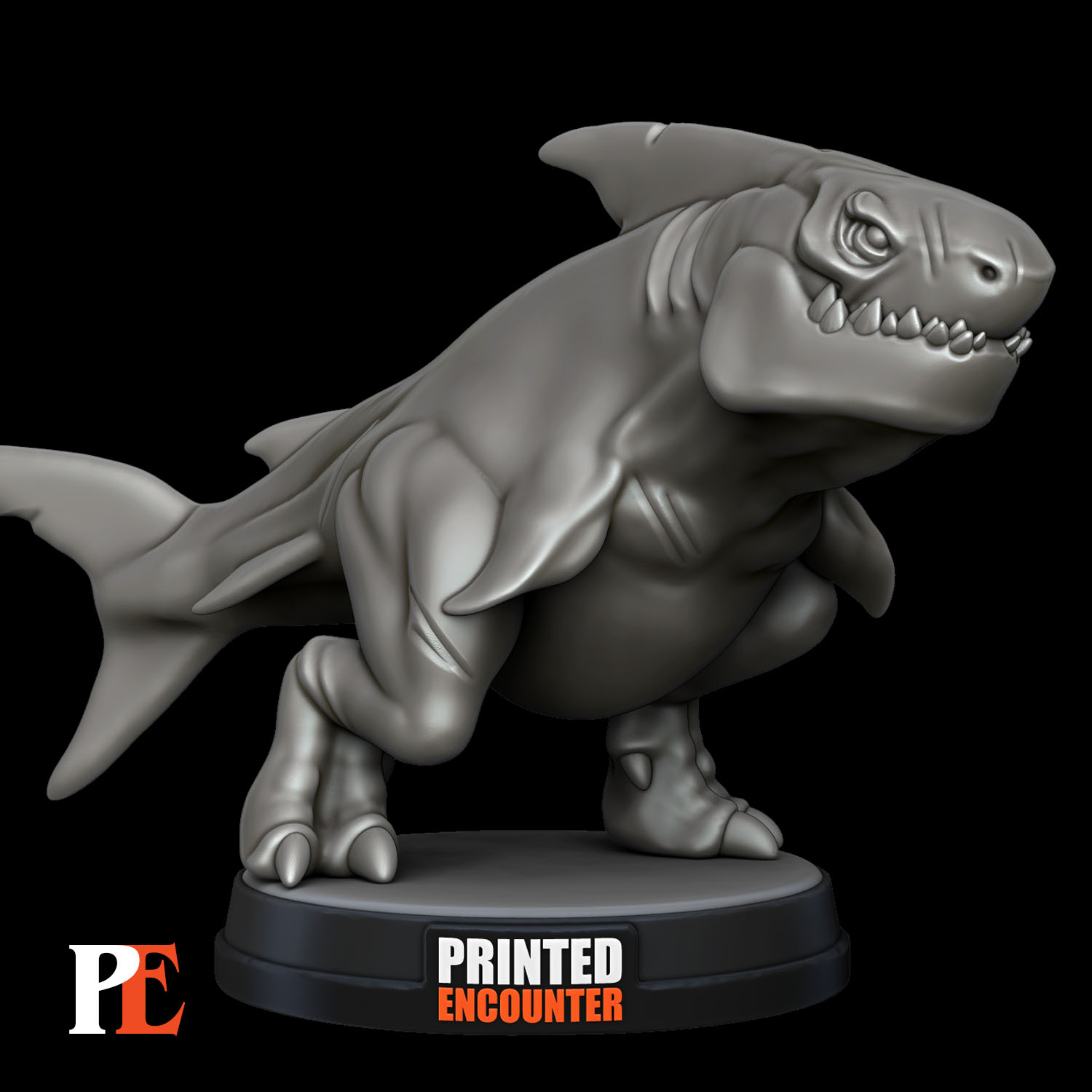 Land Shark Megalo Rex por Printed Encounter | Descargar modelo STL ...