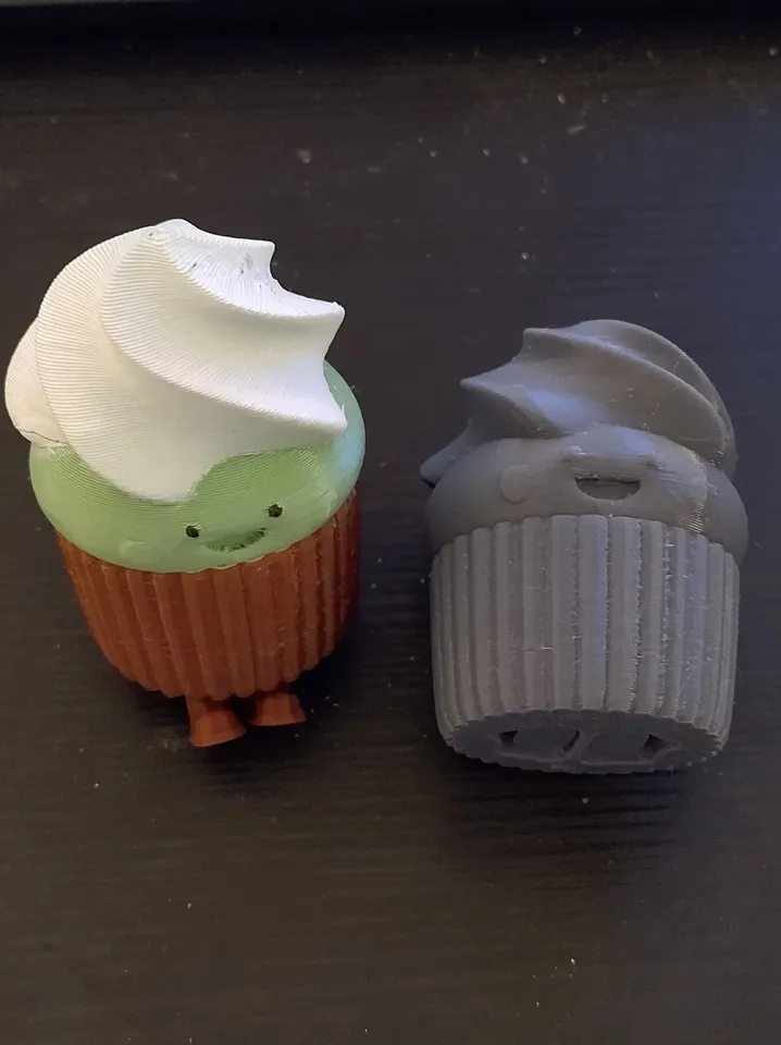 Cupcake with legs by Liova | Download free STL model | Printables.com