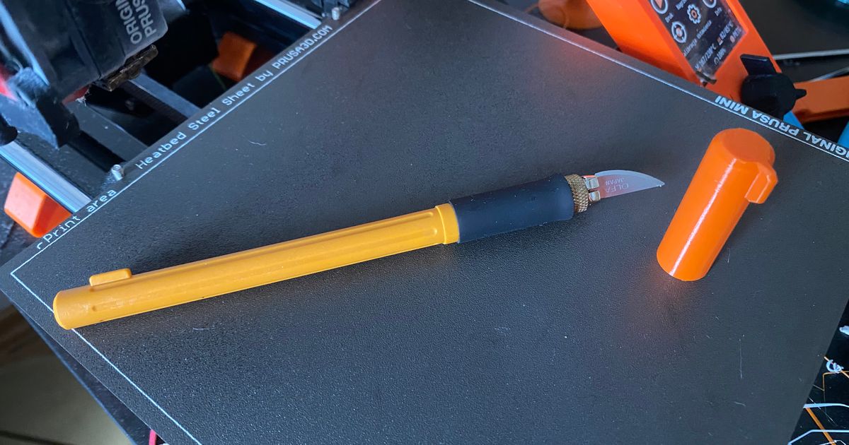 OLFA AK-4 scalpel lid cap by Kuna | Download free STL model ...