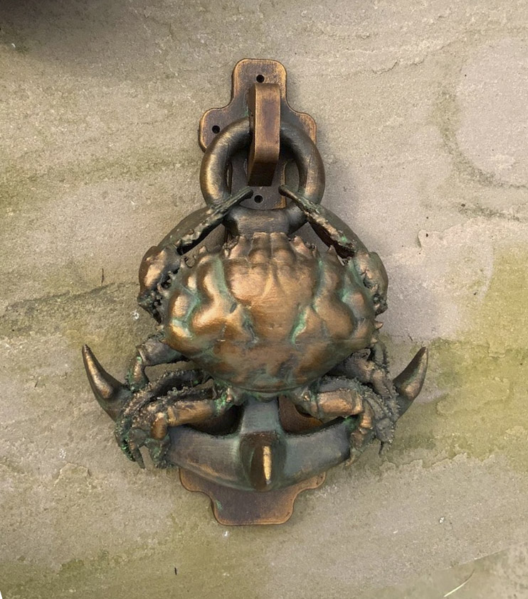reef crab door knocker by jeanmarc | Download free STL model ...