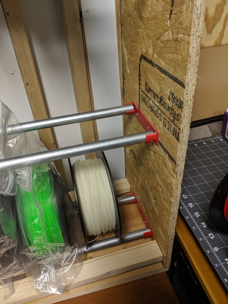 1/2 inch conduit spool bracket by FelixAtter | Download free STL model ...