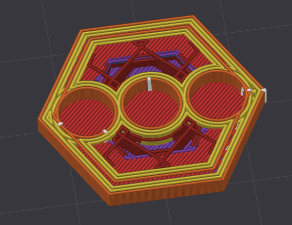 HSW Insert with 3 hidden magnets 6x2mm by 3D Print Fun | Download free ...