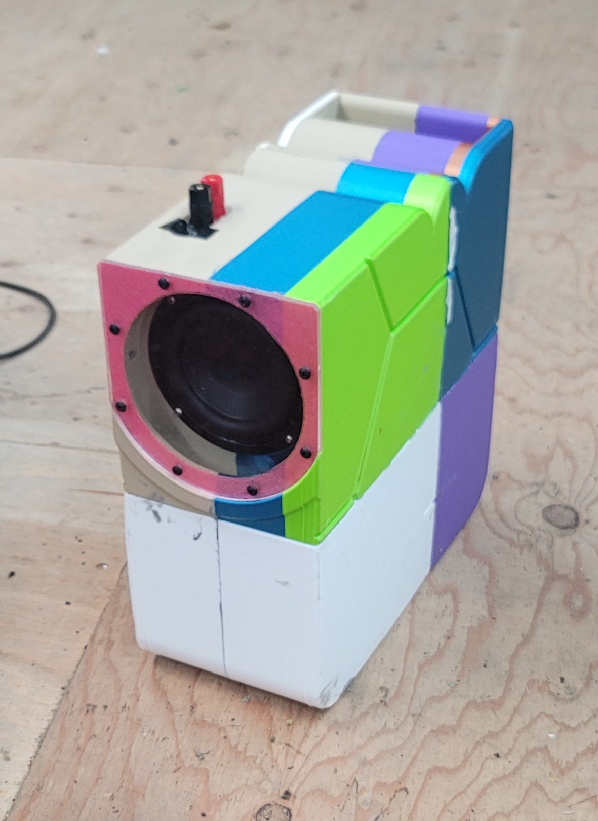 HexiBox Series: Dayton TCP115-4 7th Order Box Cut Into Smaller Chunks ...