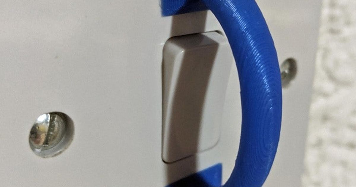 Light Switch guard cover for UK by dave8888 | Download free STL model ...