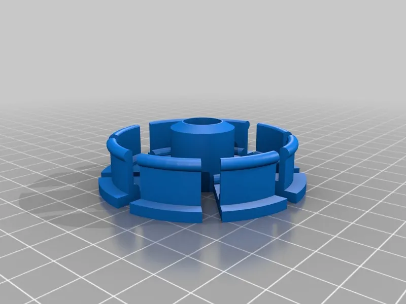 Parametric Spool Hub 57mm by D3D Pro | Download free STL model ...