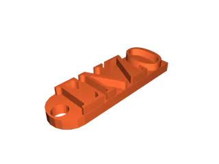 ENZO Keychain by D3D Pro | Download free STL model | Printables.com