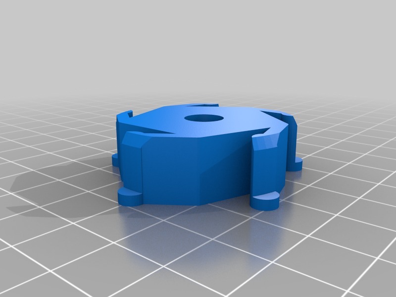 Customized 38mm Spool Hub Adapter by D3D Pro | Download free STL model ...