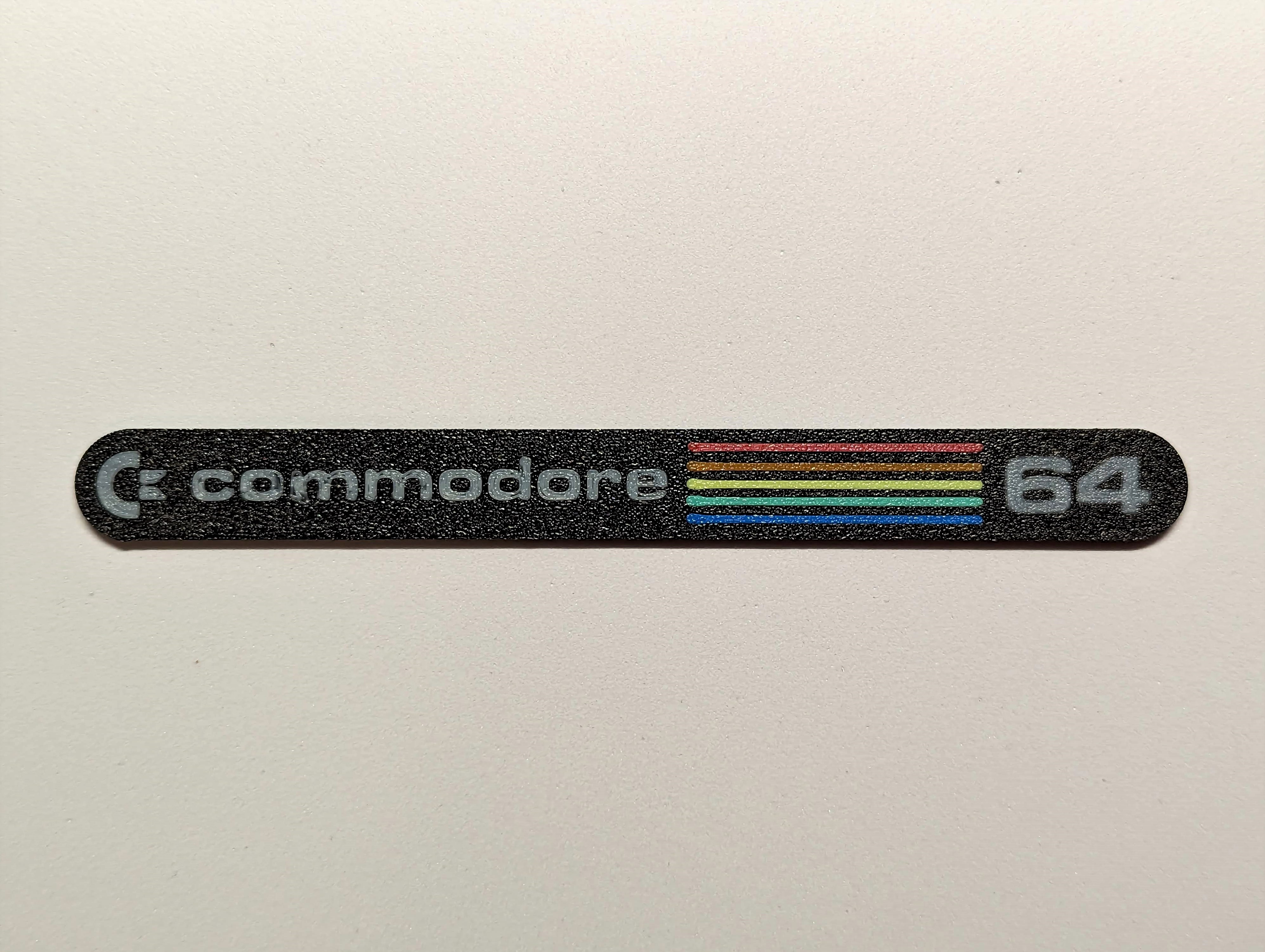 Commodore 64 Badge by Ken Mills | Download free STL model | Printables.com