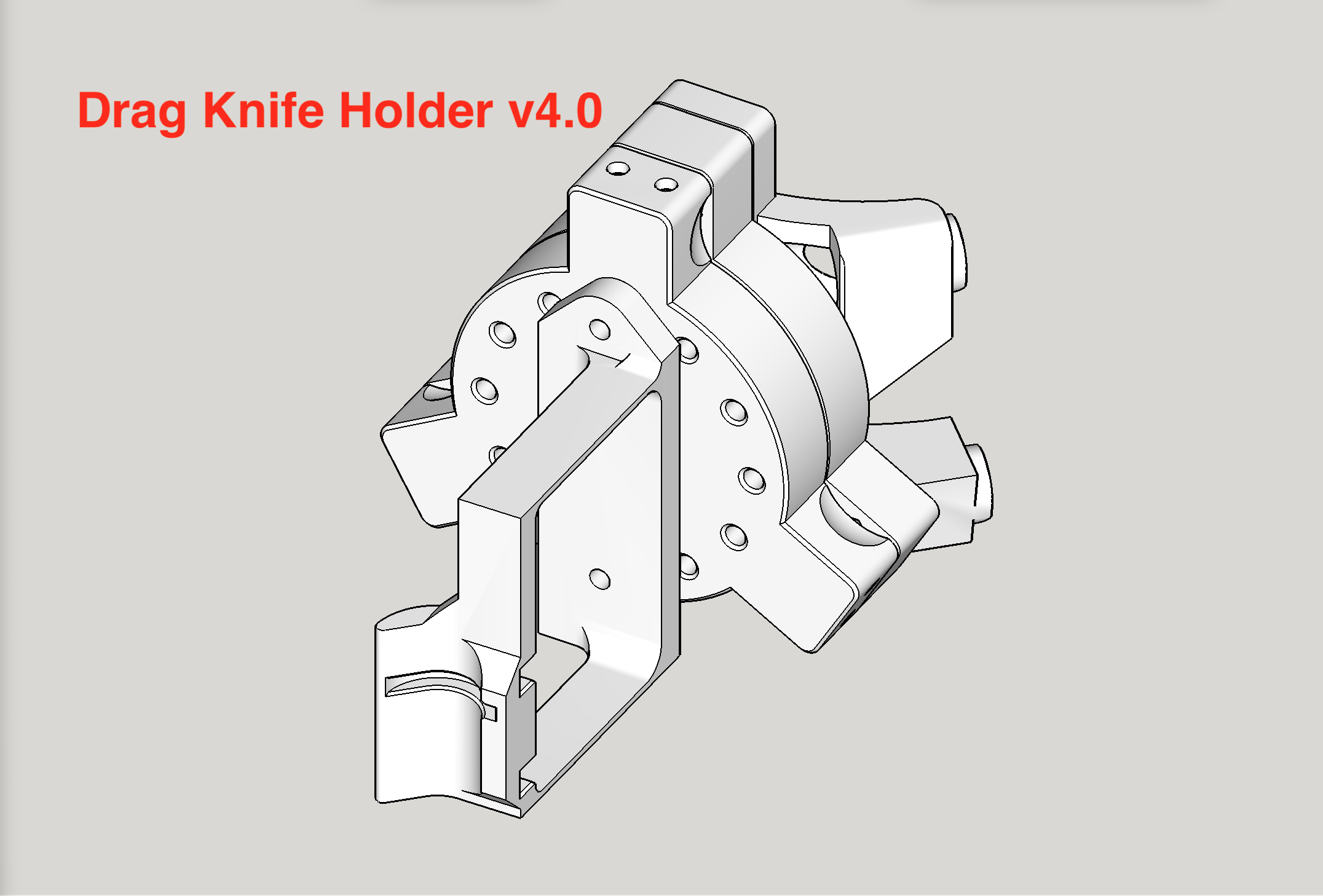 LowRider v3 CNC - KINEMATIC Tool-less Quick-Change Accessory Holder ...