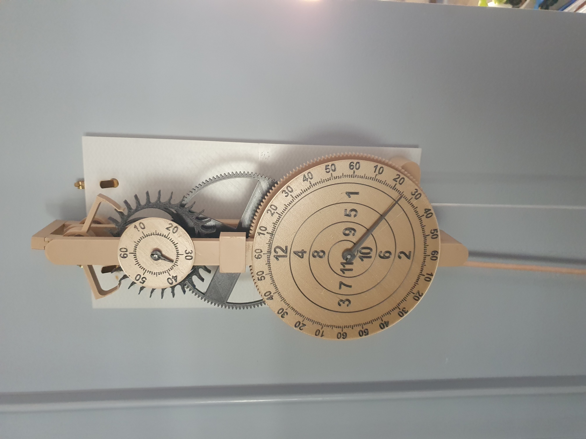 Benjamin Franklin Clock with backing plate, different bob and pennyweight by Rob | Download free ...