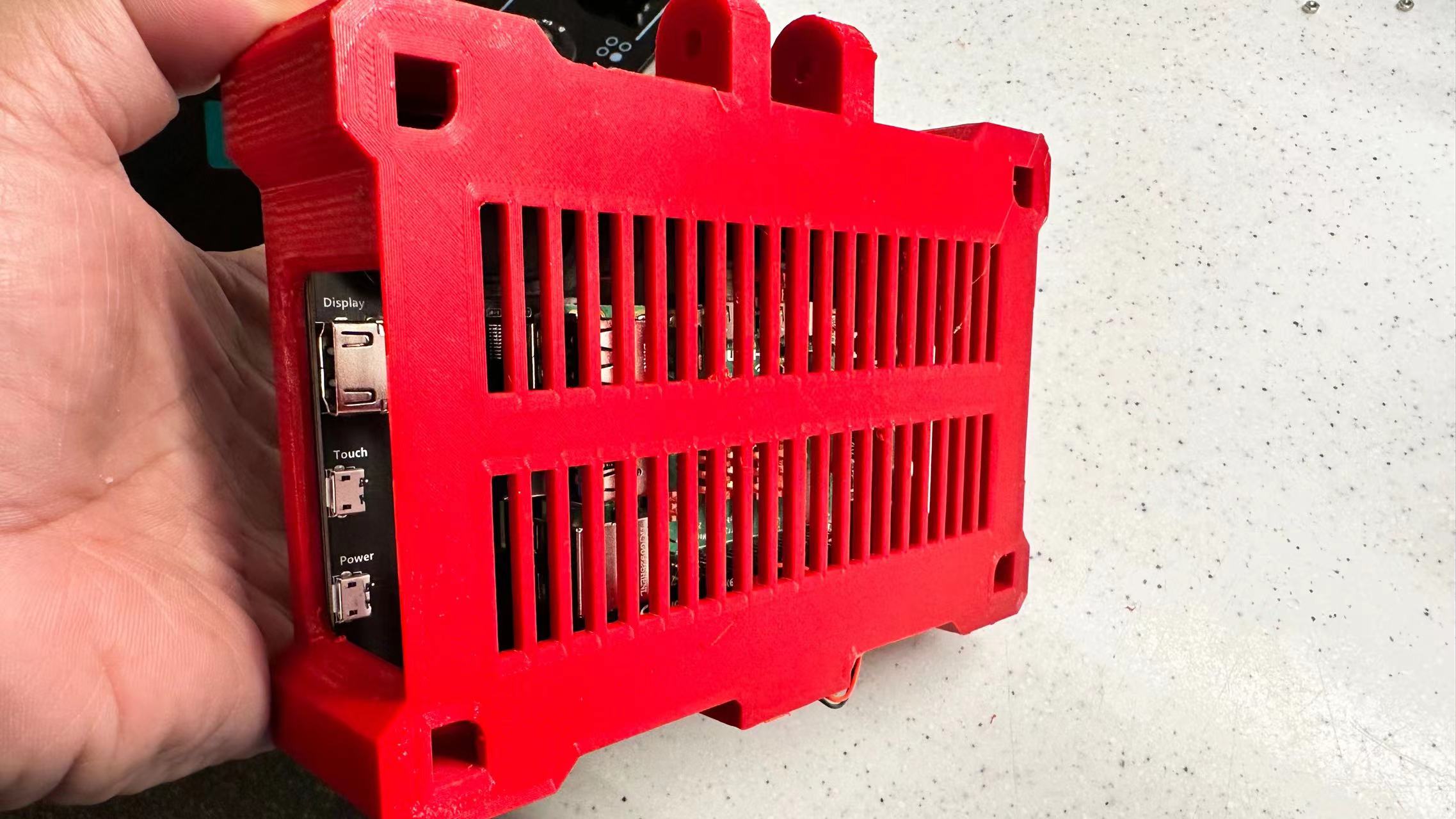 7 Lcd Raspberry Pi By Raymondzurc Download Free Stl Model