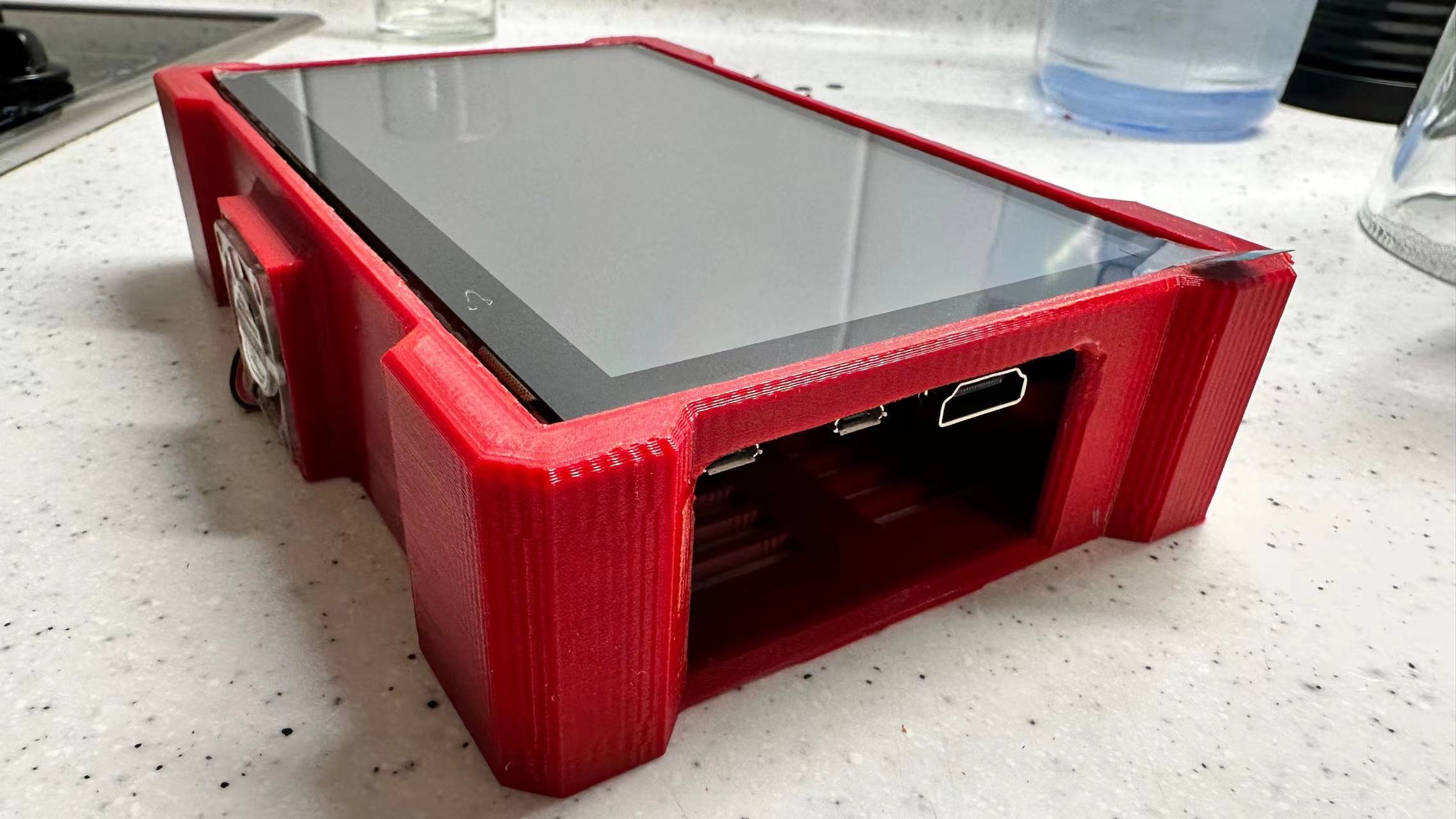 7 Lcd Raspberry Pi By Raymondzurc Download Free Stl Model
