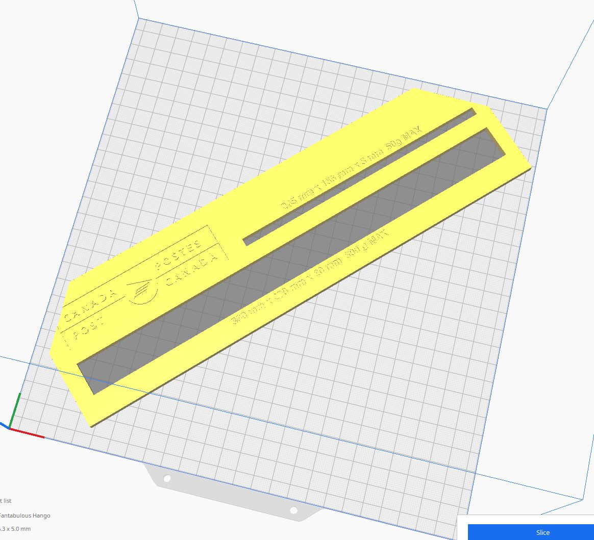 Canada Post Lettermail Measuring Slot Corners Clipped Version by atul ...